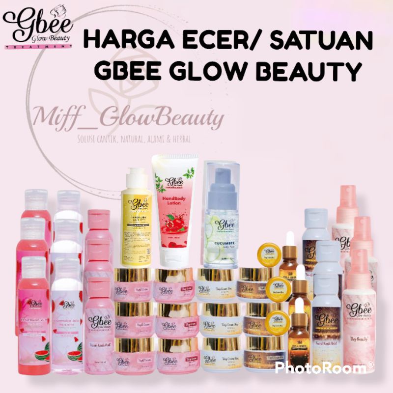 Miffglow | Retail Price Unit gbee GLOW beauty/ BPOM gbee night pink day ...
