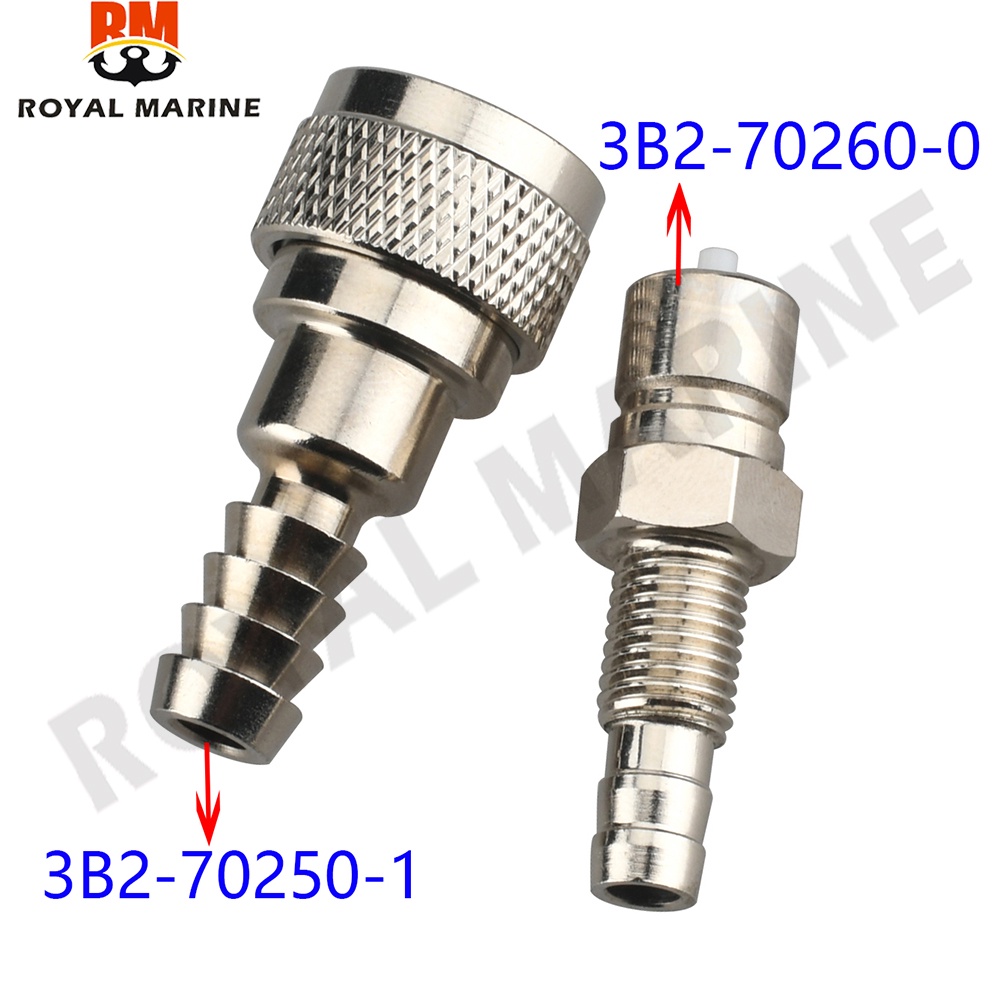 3B2-70250 3B2-70260 Fuel Connector Set For Tohatsu Outboard Motor 5 ...