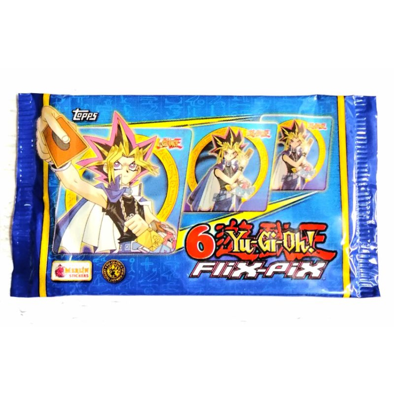 (Sealed Pack) Random Pack Card STICKERS YU-GI-OH Flexi PIX CARDS ...
