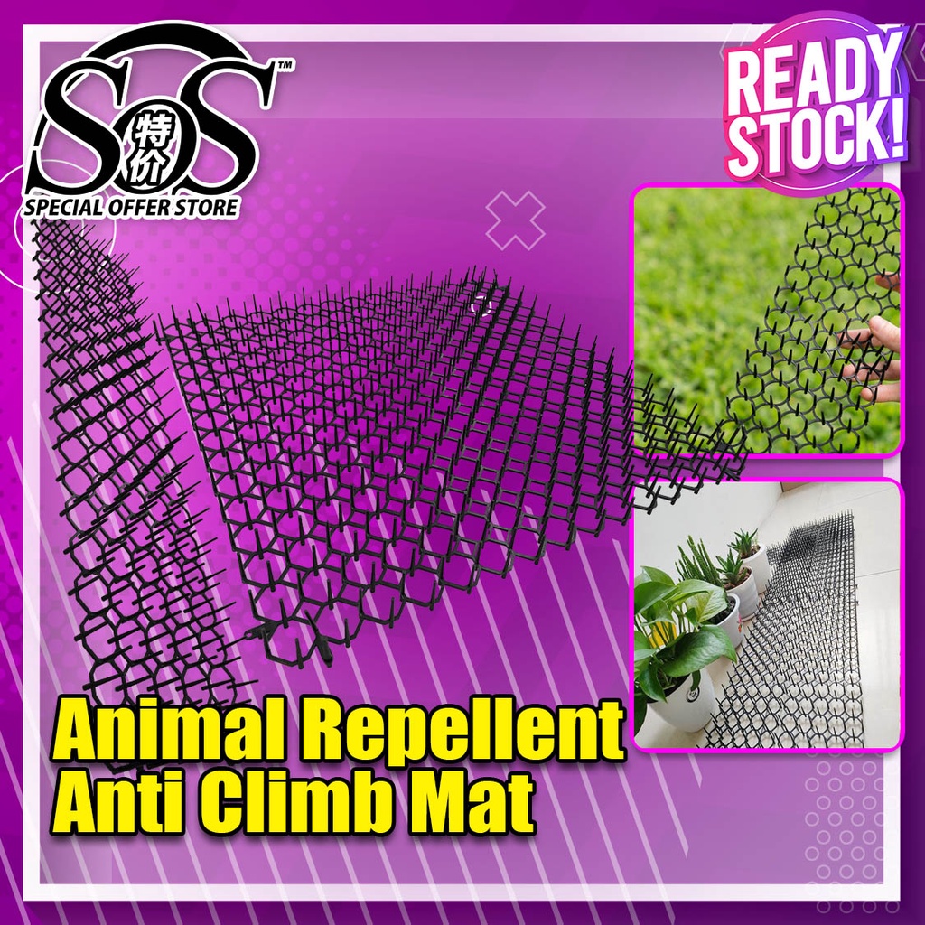 Cat Repellent Penghalau Kucing Halau Kucing Anti Cat Spike Mat Animal ...