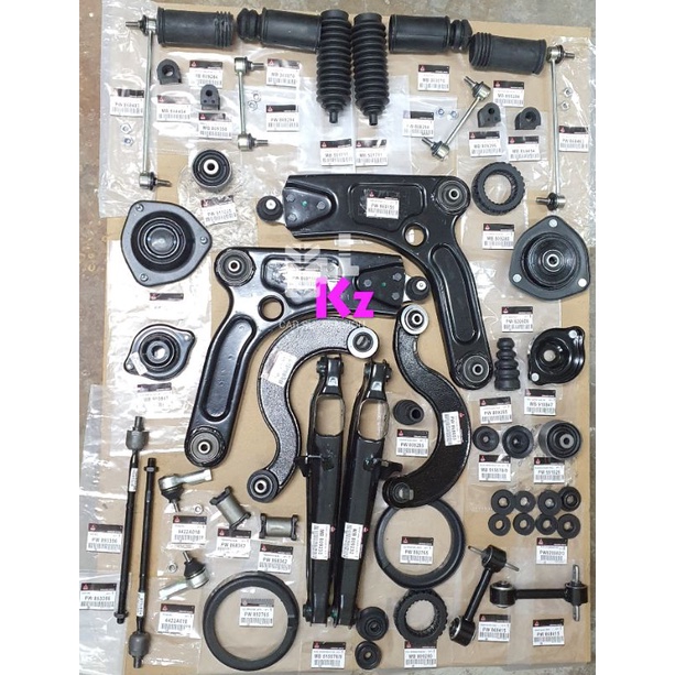 PROTON SATRIA NEO (2006 - 2015) - 52 IN COMBO SET - FULL SET FRONT REAR ...