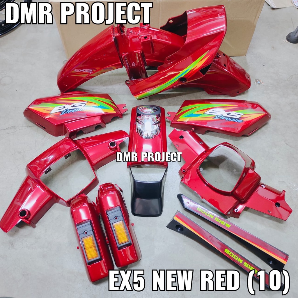 ( FREE LOGO ) EX5 / EX5 DREAM COVER SET BODY COVER SET ( FREE GIFT ) | Shopee Malaysia