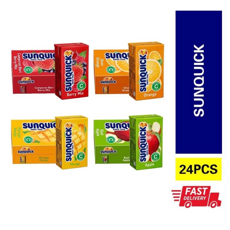 🔥🔥HOT SELLING🔥🔥125ml SUNQUICK Juice | Shopee Malaysia
