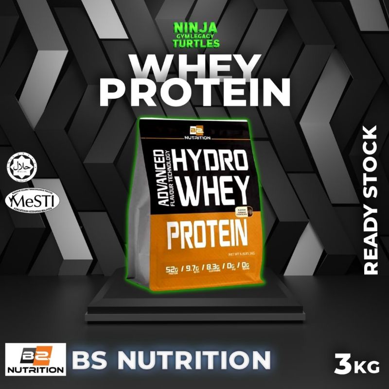 Whey Protein 3kg Gym Susu Supplement Brand Bs Nutrition | Shopee Malaysia
