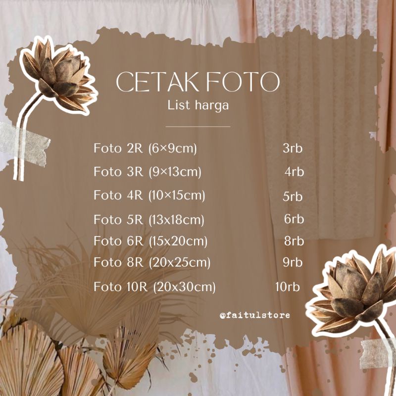 Print Photos 2R, 3R, 4R, 6R, 8R, 10R | Shopee Malaysia