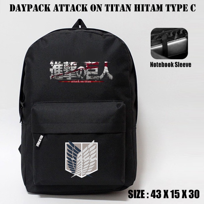 Attack ON TITAN Bag - ATTACK ON TITAN School Bag - AOT ANIME Bag ...