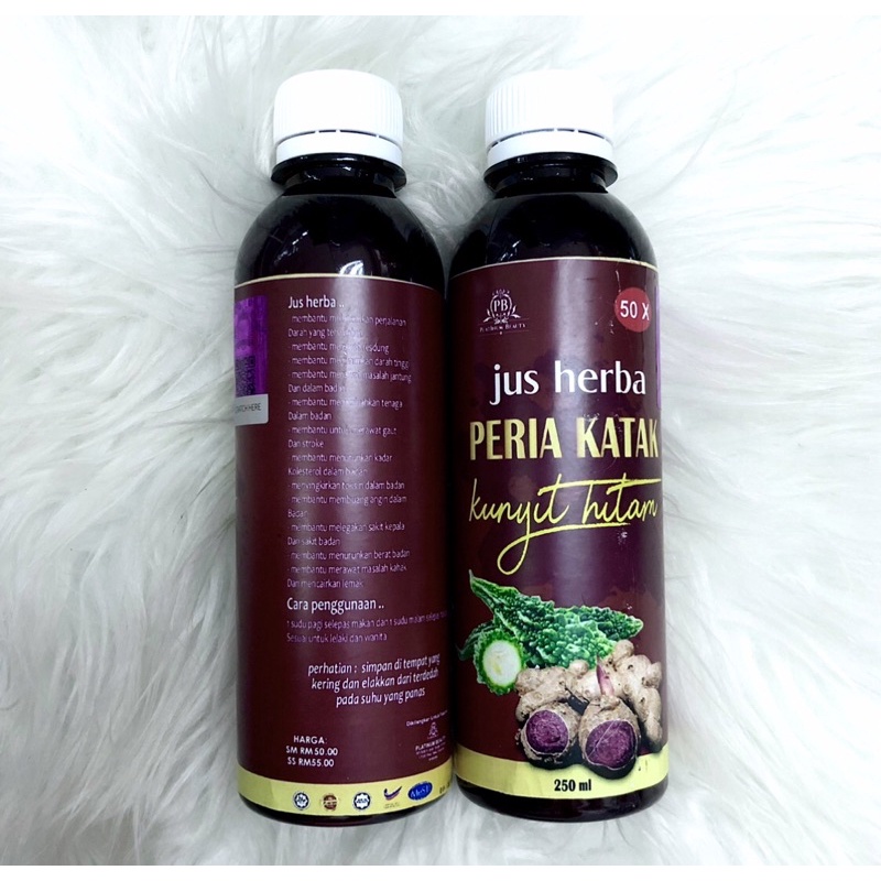 JUS HERBA PERIA KATAK KUNYIT HITAM (ORIGINAL) | Shopee Malaysia