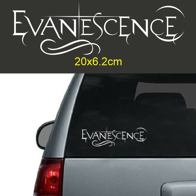 Evanescence Band Car Sticker - Car Decal Sticker | Shopee Malaysia