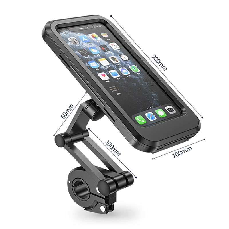 Motorcycle Phone Holder Waterproof aterproof Phone Case Folding Mobile ...