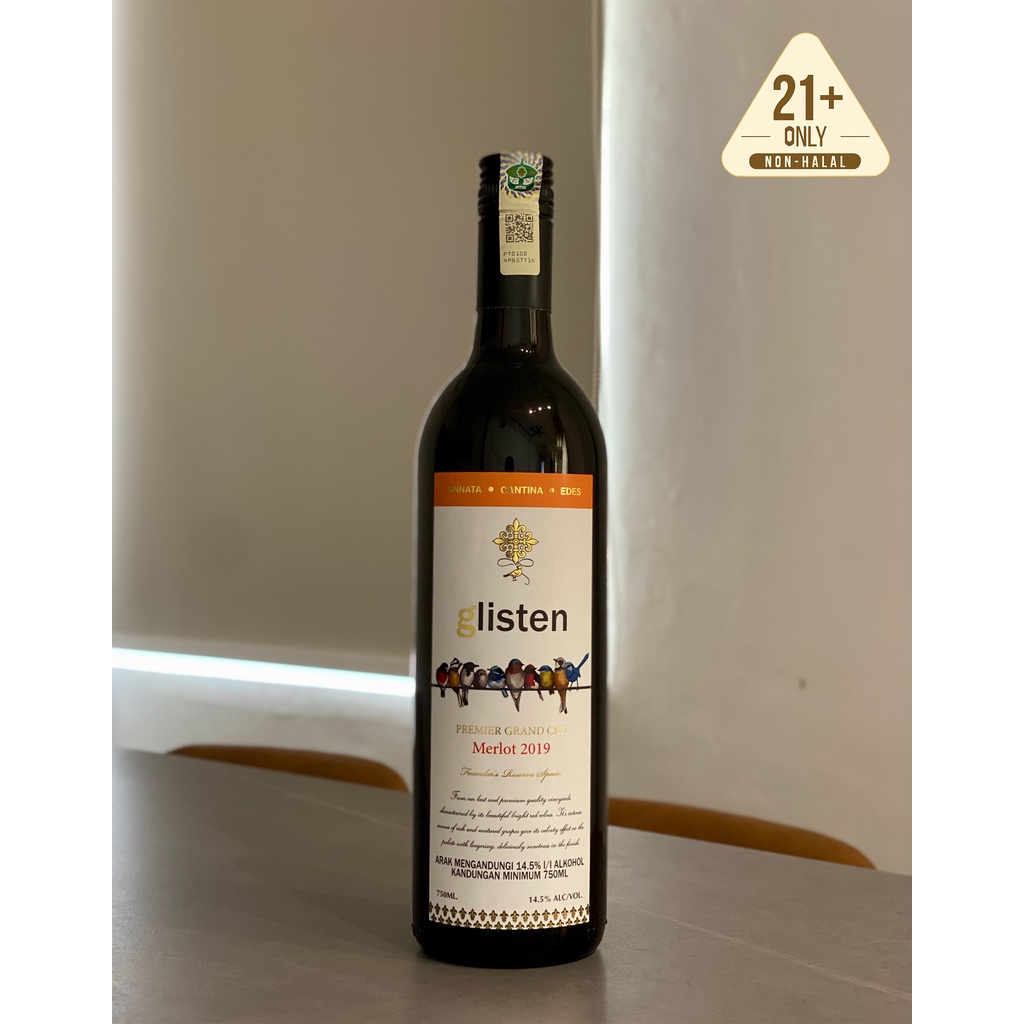 Glisten Merlot 750ml | Shopee Malaysia