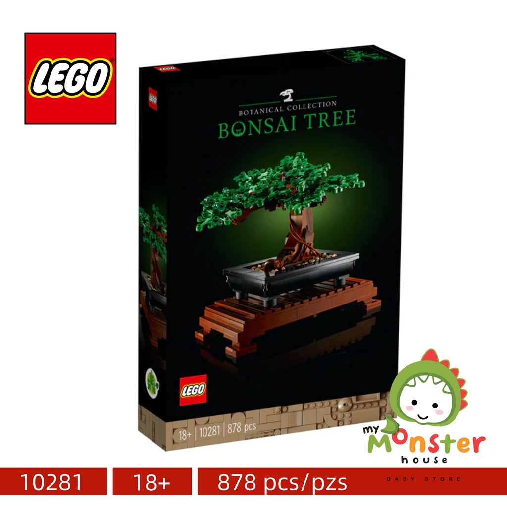 LEGO 10281 Icons Bonsai Tree 18+ 100% Original LEGO | Shopee Malaysia