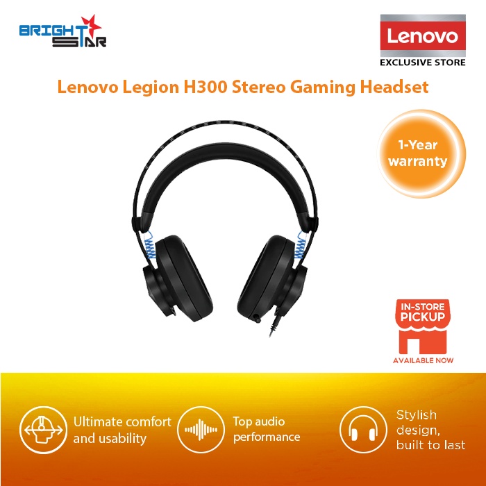 LENOVO Legion H300 Stereo Gaming Headset | Shopee Malaysia