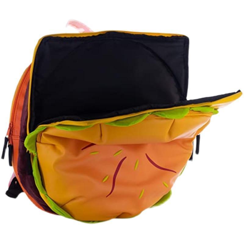 Cartoon Network Xiaohongshu Same Style Cheeseburger Backpack Cute ...
