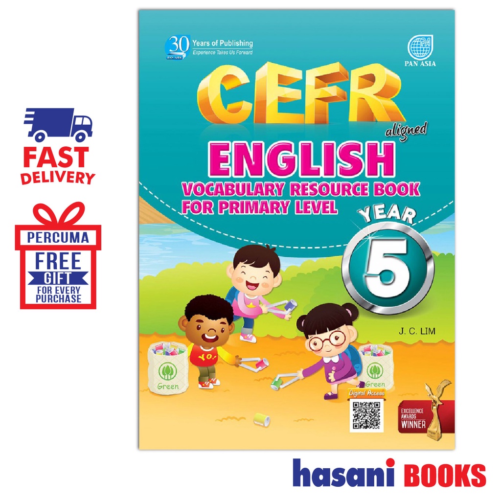 Hasani Pan Asia Cefr Aligned English Vocabulary Resource Book Year 5 ...