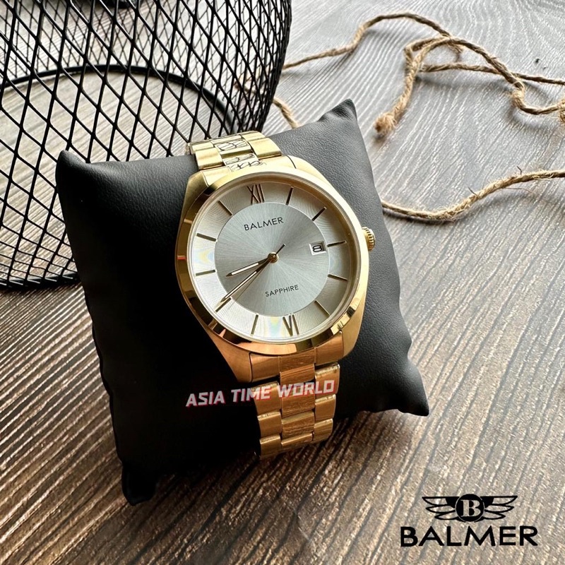 [Original] Balmer 8147G GP-1 Sapphire Men's Watch with Champagne Dial ...