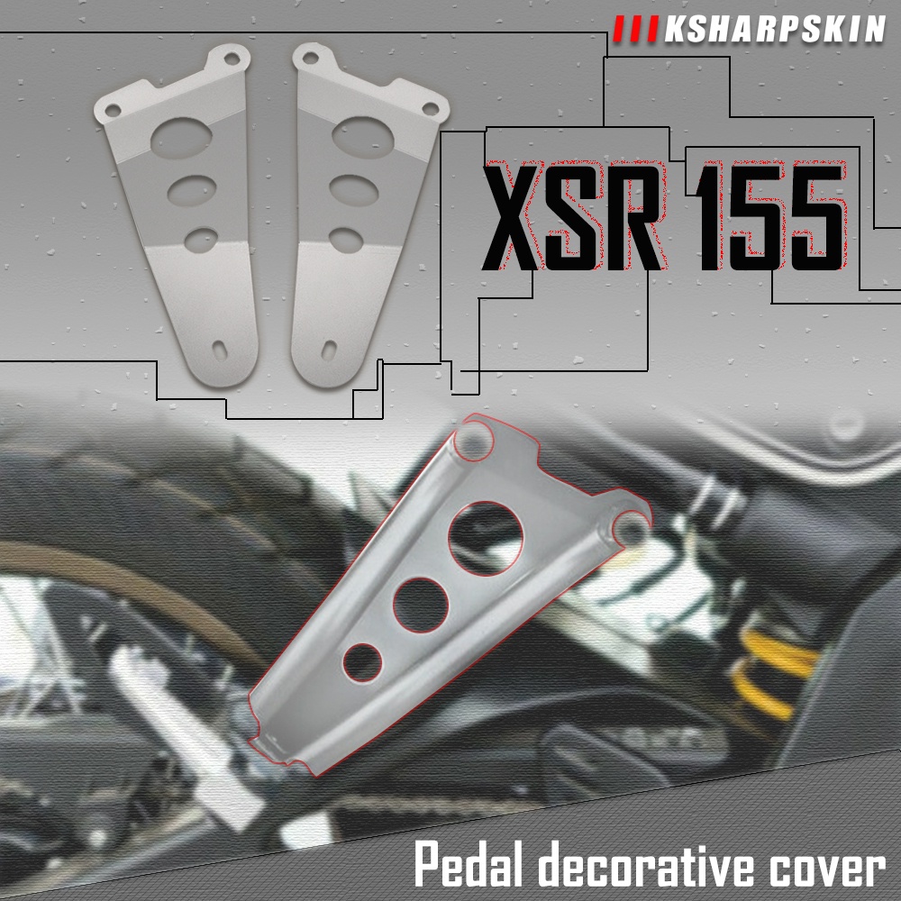 New sale Motorcycle For Yamaha XSR155 XSR 155 rear tripod cover Rear ...