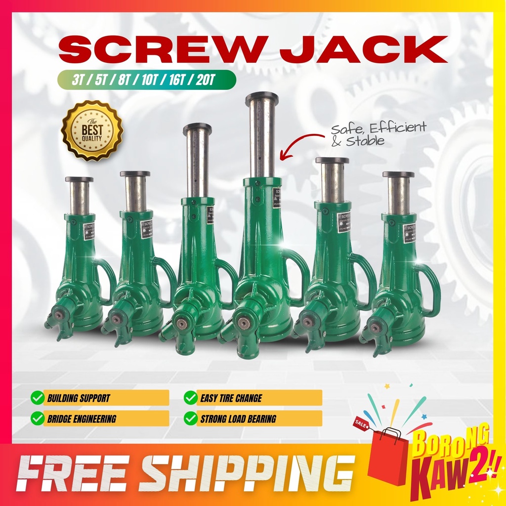 Screw Jack Hardware Tool Hand Crank Mechanical Gear Manual Hand Skru ...
