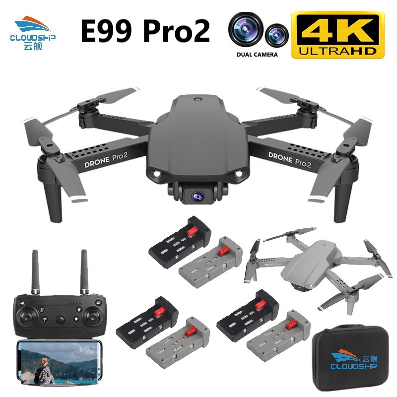 💪Better Quality 💪E99 Pro 2 Mini Drone 4K HD Dual Camera Drone With ...