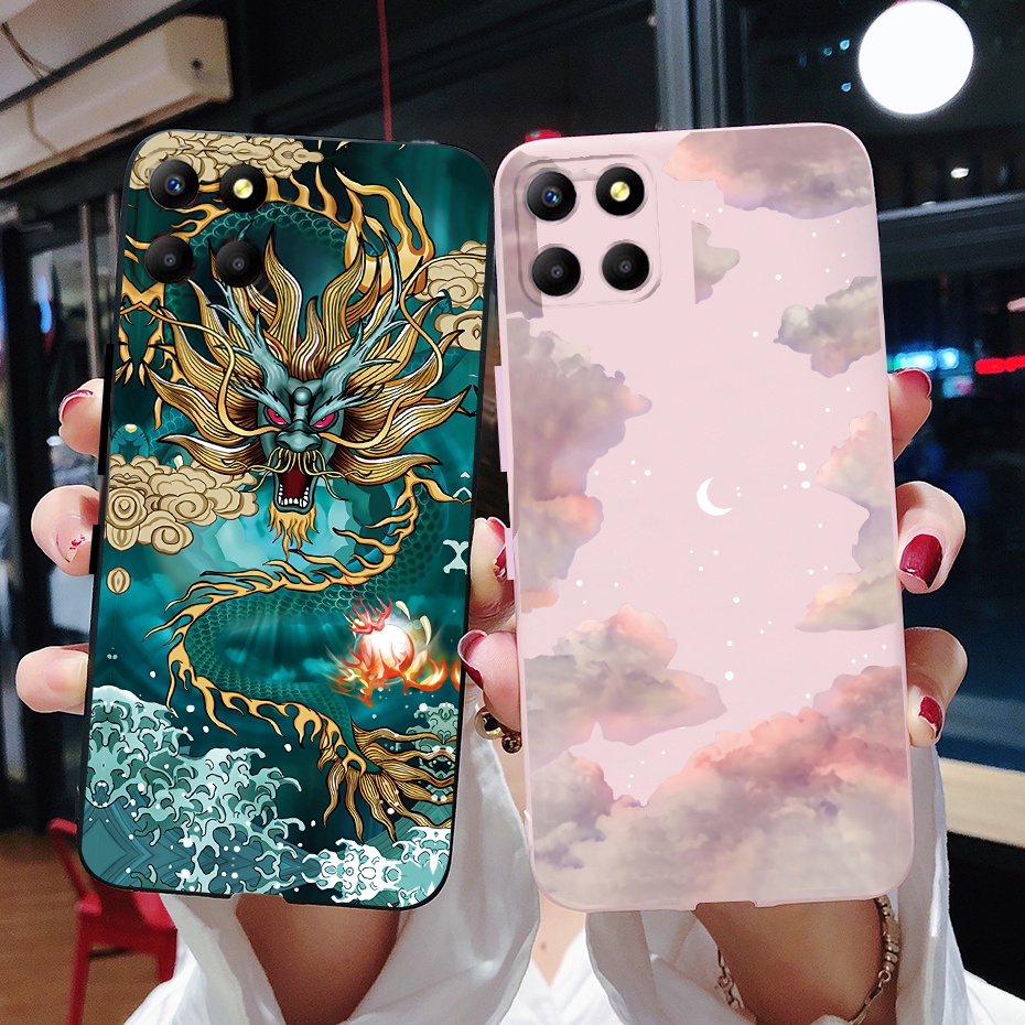 Honor X6 VNE-LX1 / Honor X8 5G VNE-N41 Cool Dragon Pattern Phone Casing ...