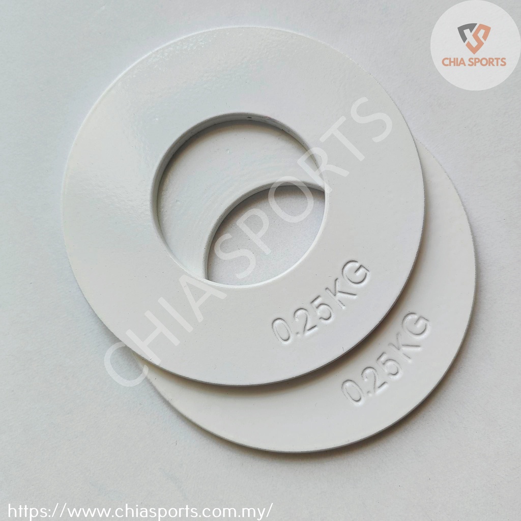 Olympic Fractional Plate 0 25kg Per Piece Micro Change Plates Disc