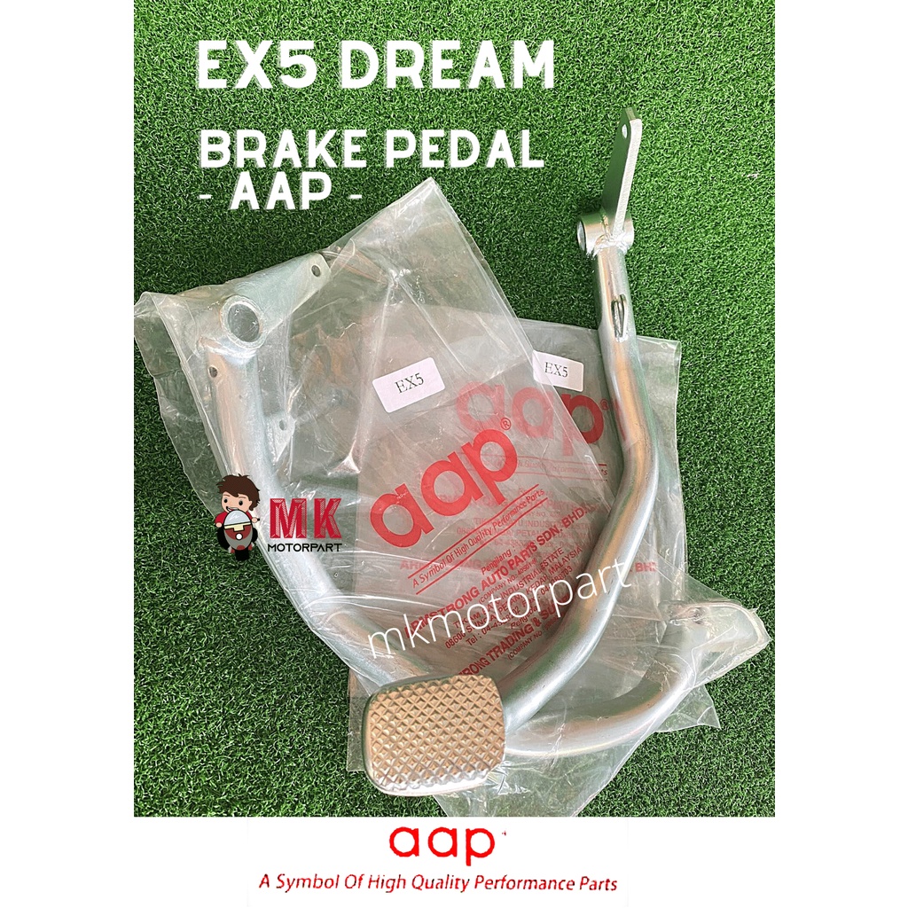 [ AAP / SDC ] BRAKE PEDAL Lever Honda EX5 , Dream Besi Pemijak Brek ...