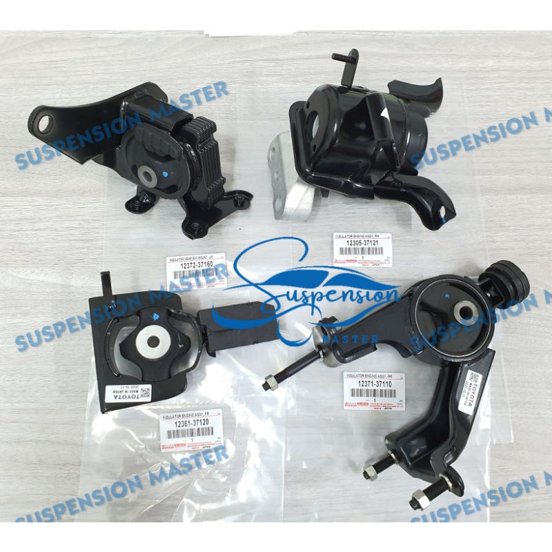 4 IN 1 SET - ENGINE MOUNTING KIT -TOYOTA WISH ZGE21 2.0L 2009-2012 2WD ...