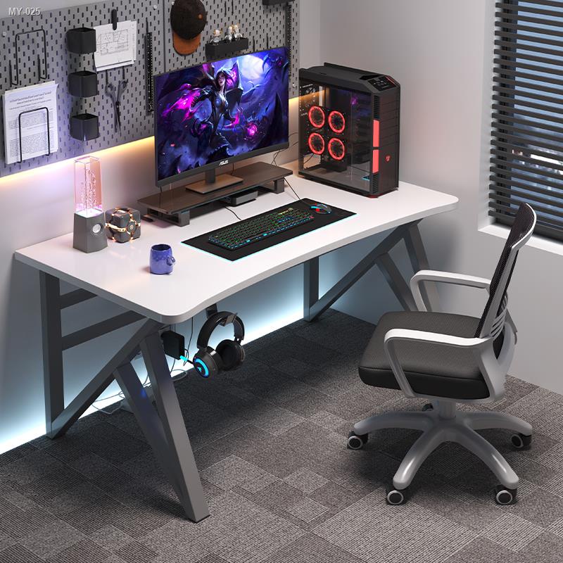 ☍DIY gaming wind computer desktop table home bedroom simple desk desk student writing desk table ...