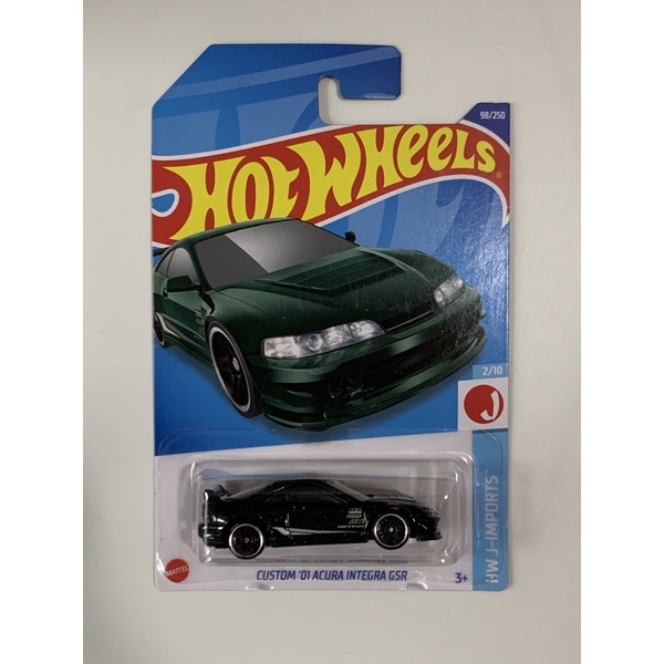 Hot wheels Custom 01' Acura Integra GSR 1:64 car toy car collection ...