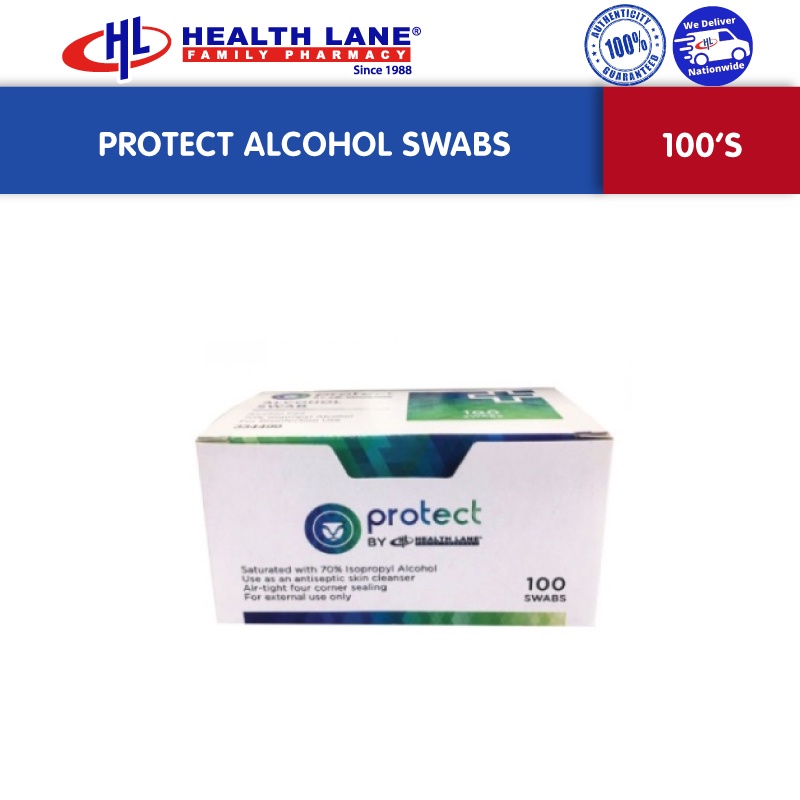 PROTECT ALCOHOL SWABS (100'S) | Shopee Malaysia