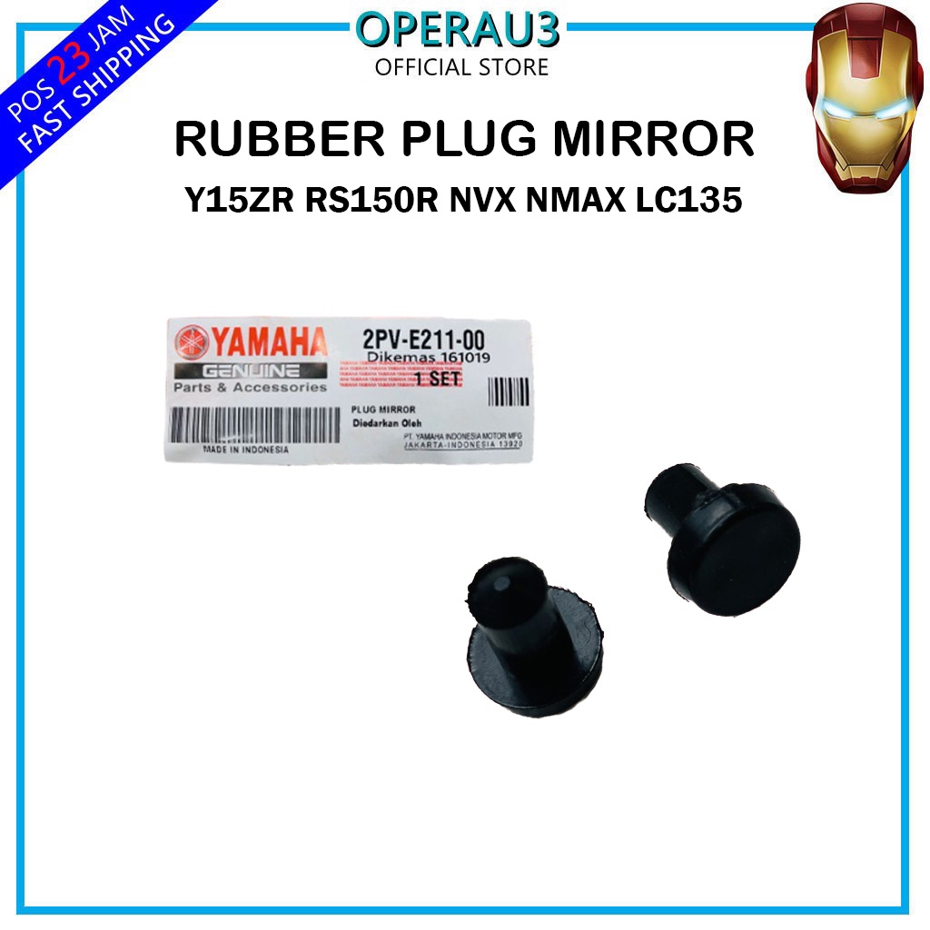 Side Mirror Rubber Universal Getah Lubang Side Mirror Yamaha/Honda ...
