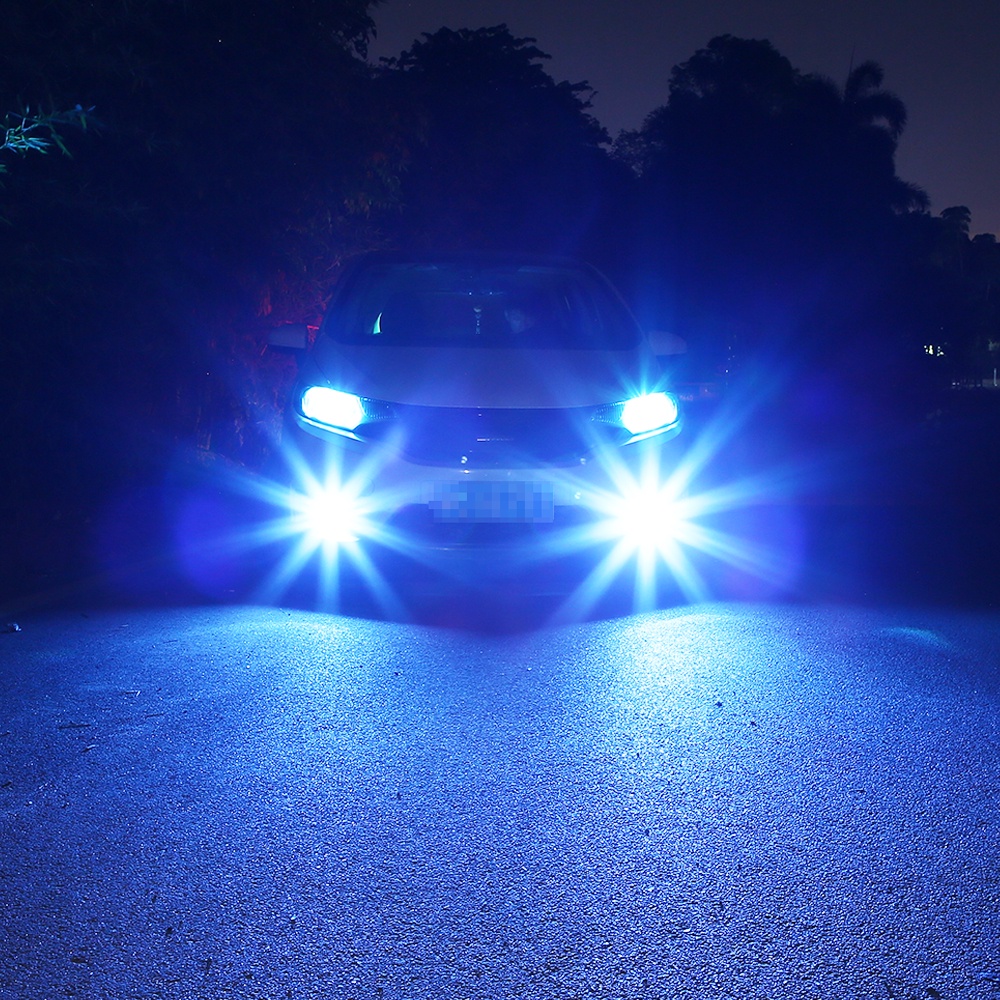 1piece 24LED Dual Color H11 Car LED Fog Lamp H3 LED Bulb H7 H8 Super ...