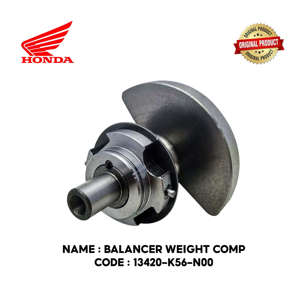 HONDA RS150R V2 / RS-X & CBR150R Weight Comp Balancer 13420-K56-N00 ...