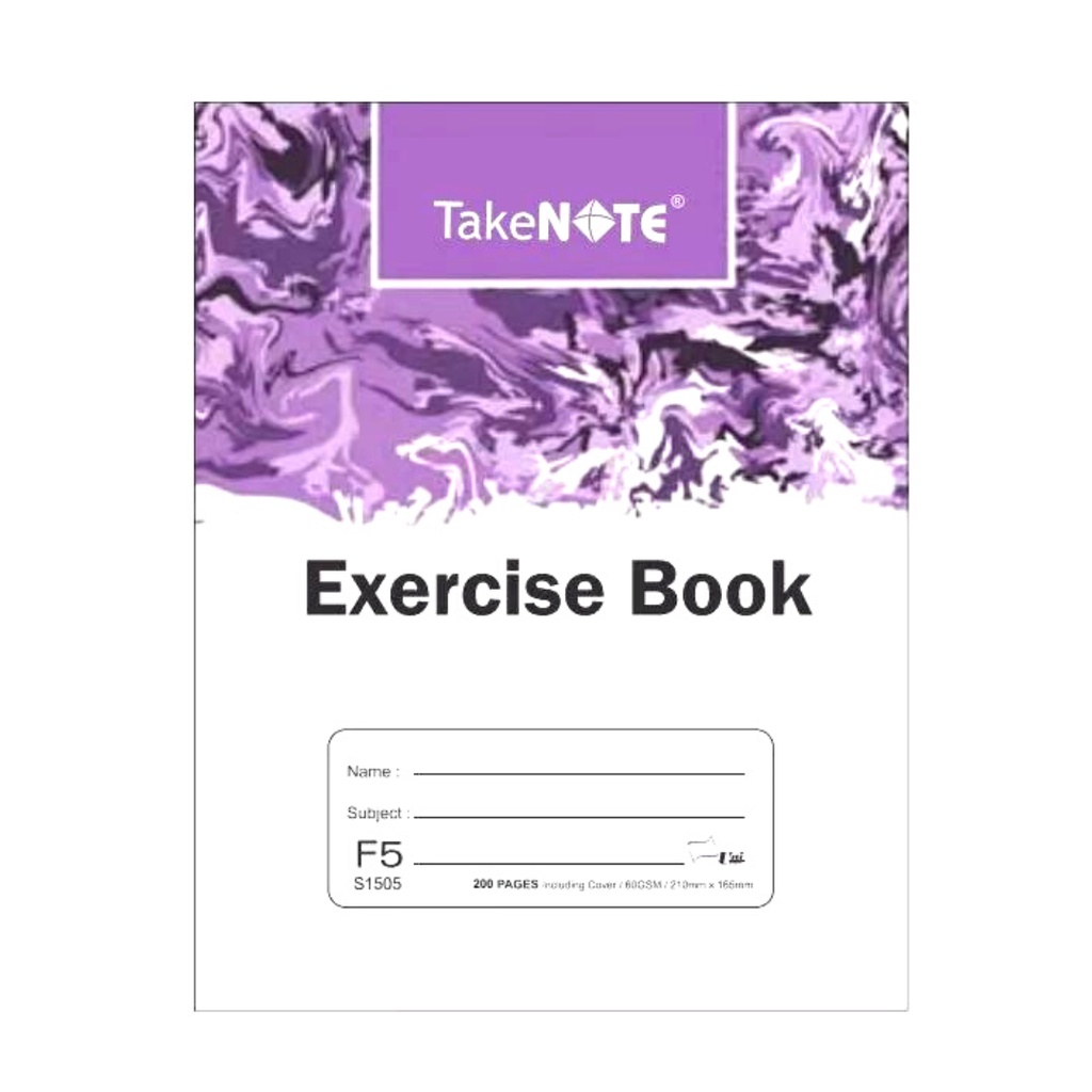 ( READY STOCK ) TAKE NOTE UNI PAPER F5 NOTE EXERCISE BOOK 80 / 100 ...