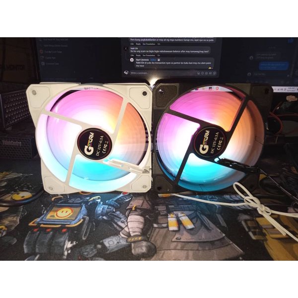 GSTORM FAN 120MM CASING FAN RGB MOLEX | Shopee Malaysia