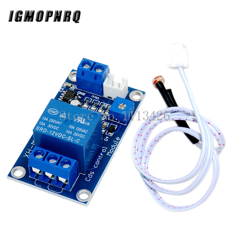 XH-M131 DC 5V / 12V Light Control Switch Photoresistor Relay Module ...