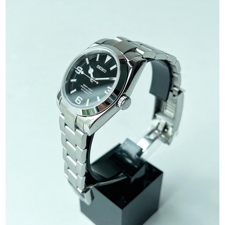 【Explorer 1 36mm】 Custom Seiko Mod Mechanical Automatic Watch | Jam ...