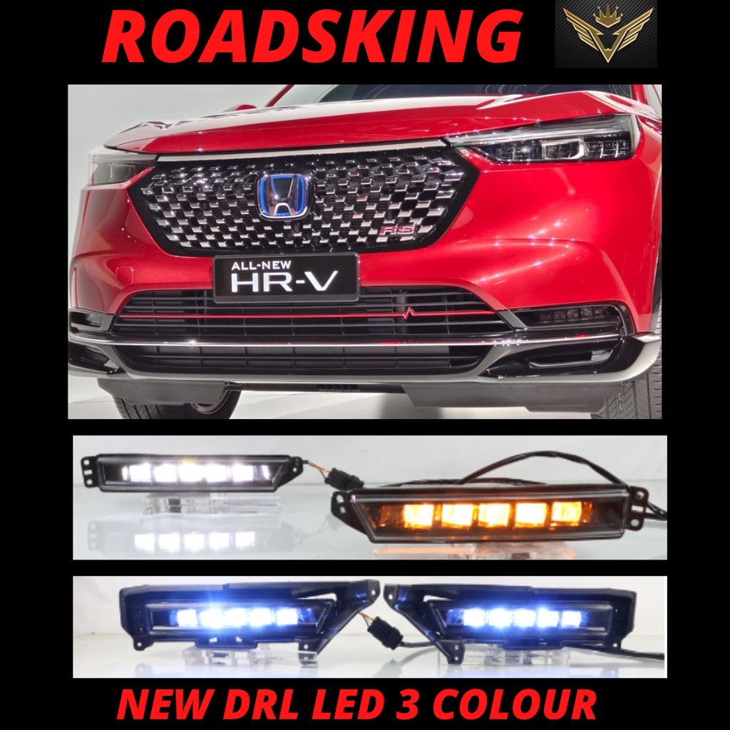 NEW DRL LED DAYLIGHT RUNNING LIGHT FOG LAMP FOR HONDA VEZEL HR-V HRV ...