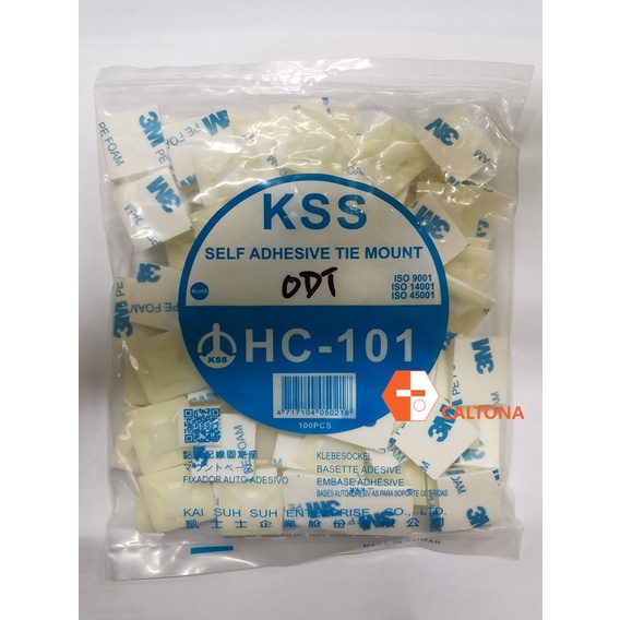 100PCS SELF-ADHESIVE CABLE TIE MOUNT, 21.8X21.8MM HC-101, CABLE TIE ...