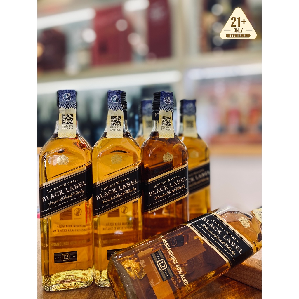 Johnnie Walker Black Label 200ml | Shopee Malaysia