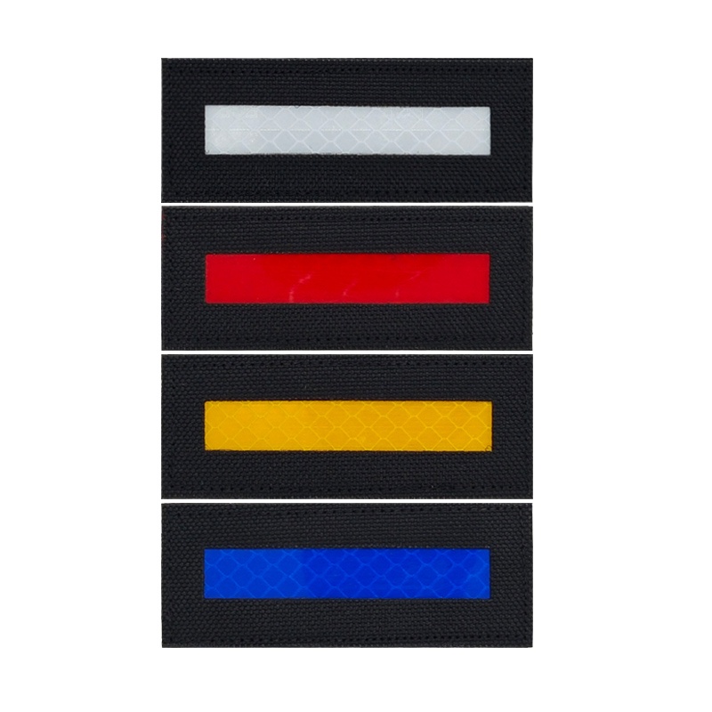 Reflective Strips 4 Colors Infrared Badge Velcro Tape With Hook Loop ...