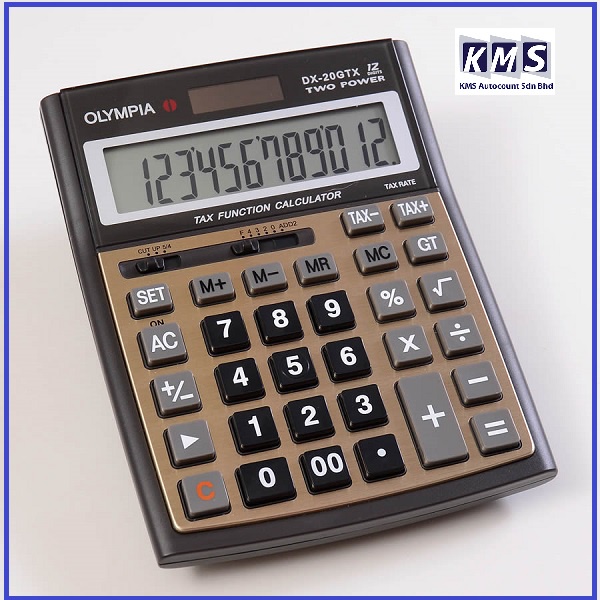 CALCULATOR DX-20GTX OLYMPIA | Shopee Malaysia