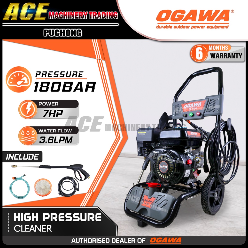 [ 100% Original ]OGAWA DX2700 Gasoline High Pressure Cleaner | Petrol ...