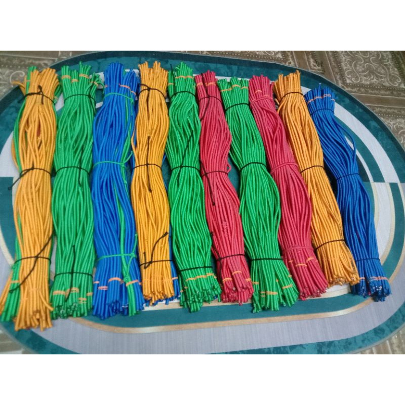 getah kanvas lori 100tali 3kaki/4kaki/5kaki panjang(WARNA RANDOM ...