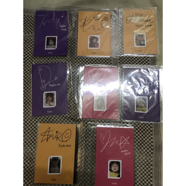 kep1er official babycard wadada first impact | Shopee Malaysia