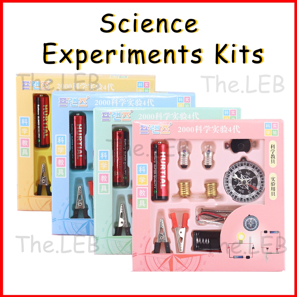 Diy Electric Electronic Circuit Conductor Science Experiment Kit Kids ...