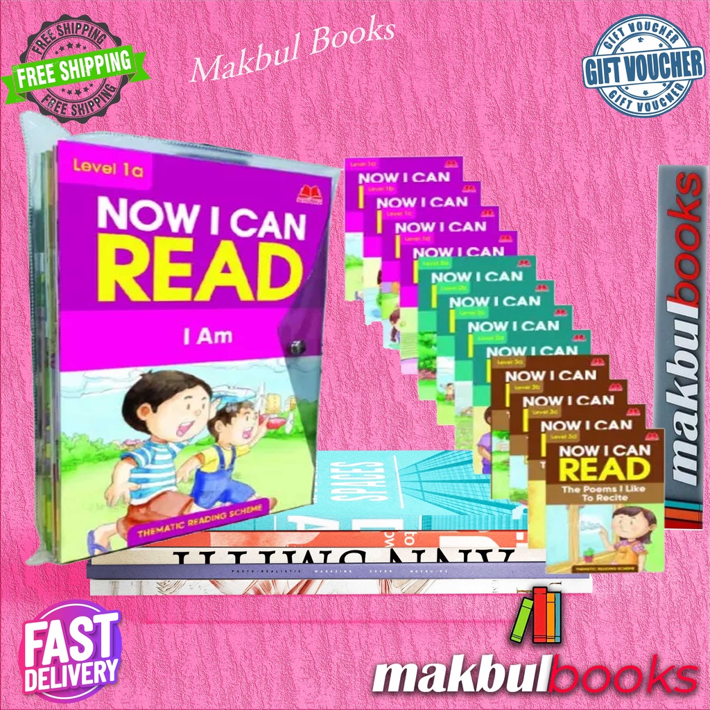 EDUKID NOW I CAN READ I AM (SET) | Shopee Malaysia
