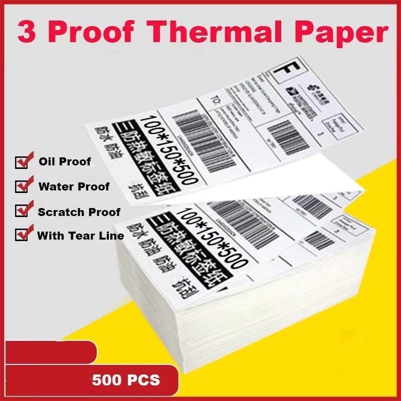 A6 Thermal Paper Label Sticker Thermal Printer Thermal Sticker Air ...