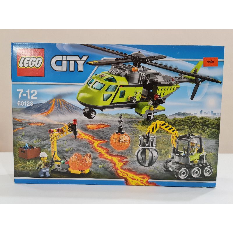 Lego 60123 City Valcono Supply Helicopter | Shopee Malaysia