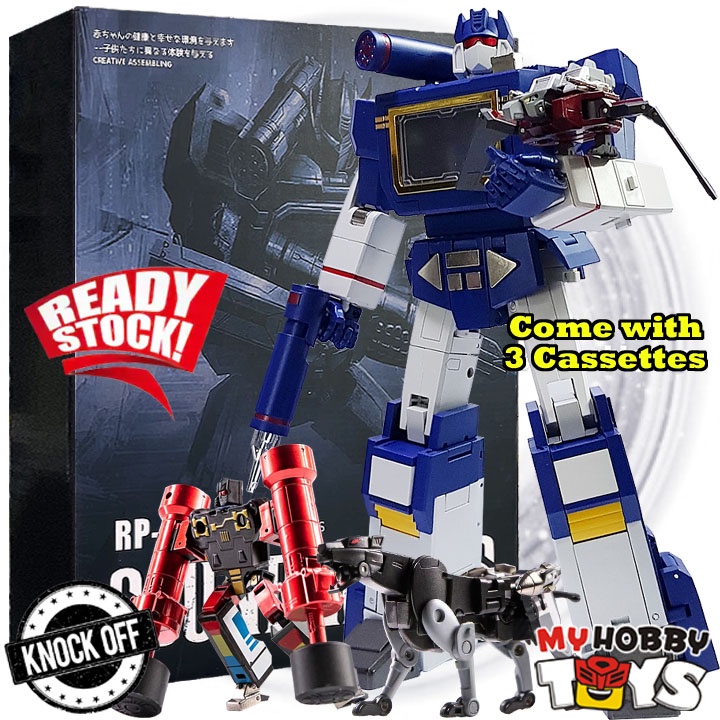 Transformable Robot - RP46 Sound Waves ( G1 Soundwave + Ravage ...