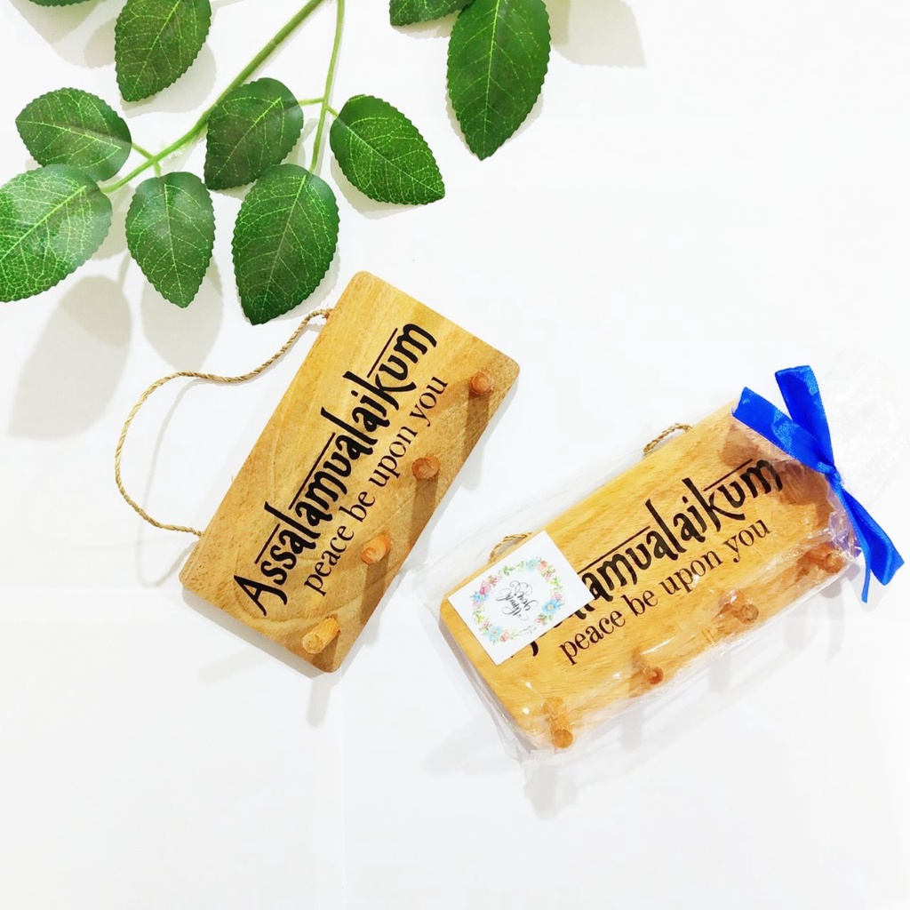 [ITEM KAYU] Door gift Cenderahati Unik - Penggantung Kunci ...